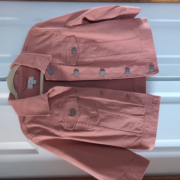 LOFT | Jackets & Coats | Loft Shorty Denim Jacket | Poshmark